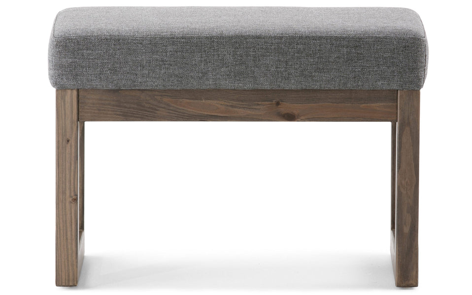 Milltown Footstool Small Ottoman | Bedroom Bench – Simpli Home