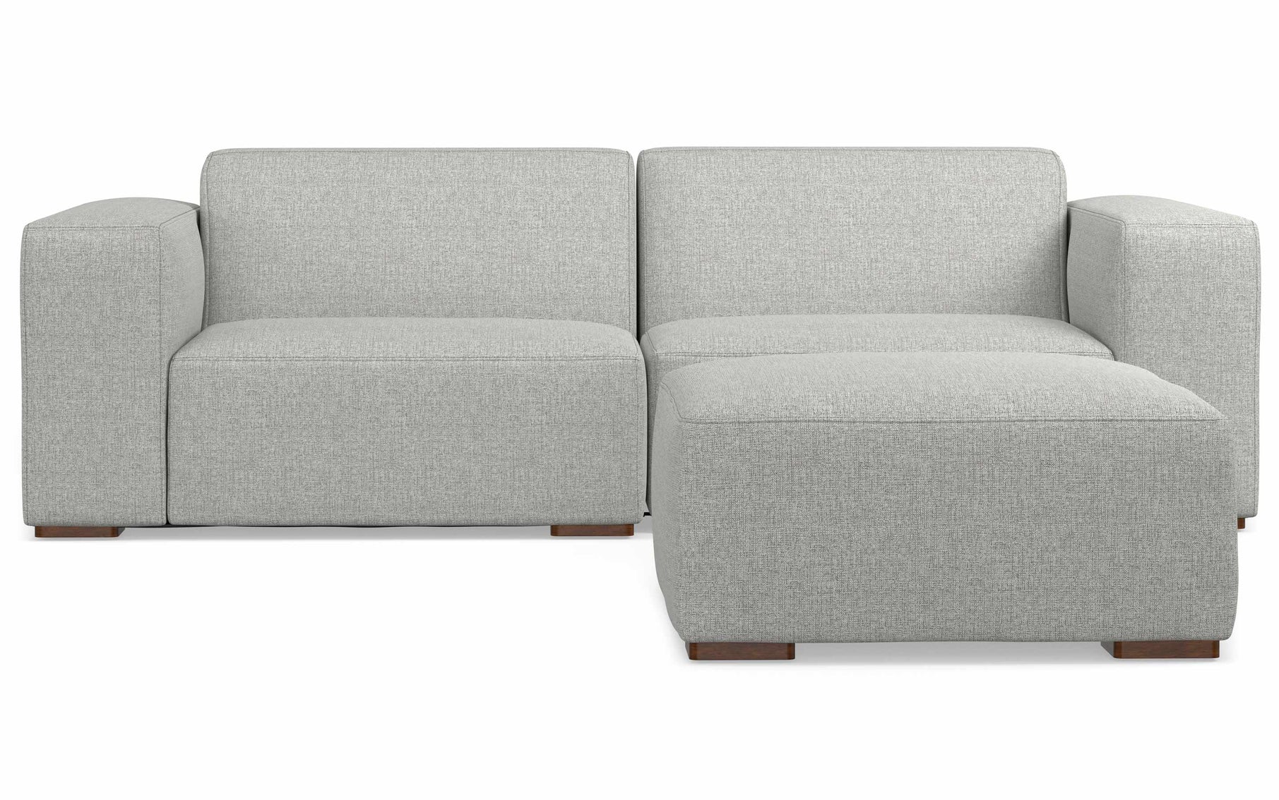 Rex 2 Seater Sofa and Ottoman – Simpli Home