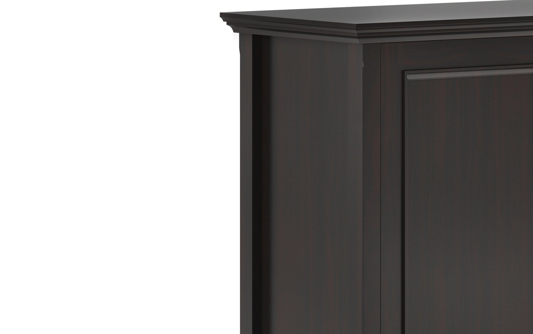 Amherst Wide 3 Door Storage Cabinet – Simpli Home