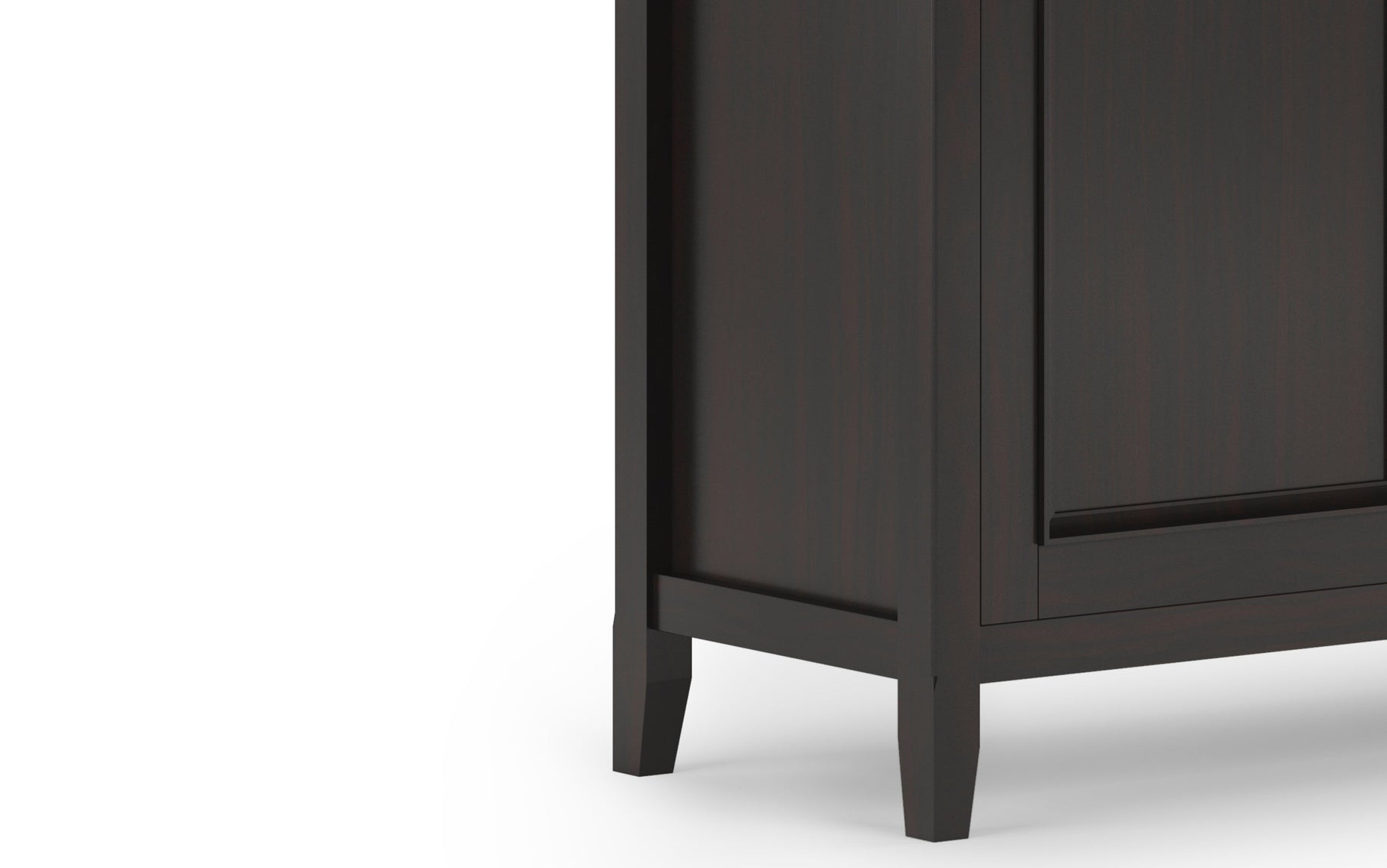 Amherst Wide 3 Door Storage Cabinet – Simpli Home