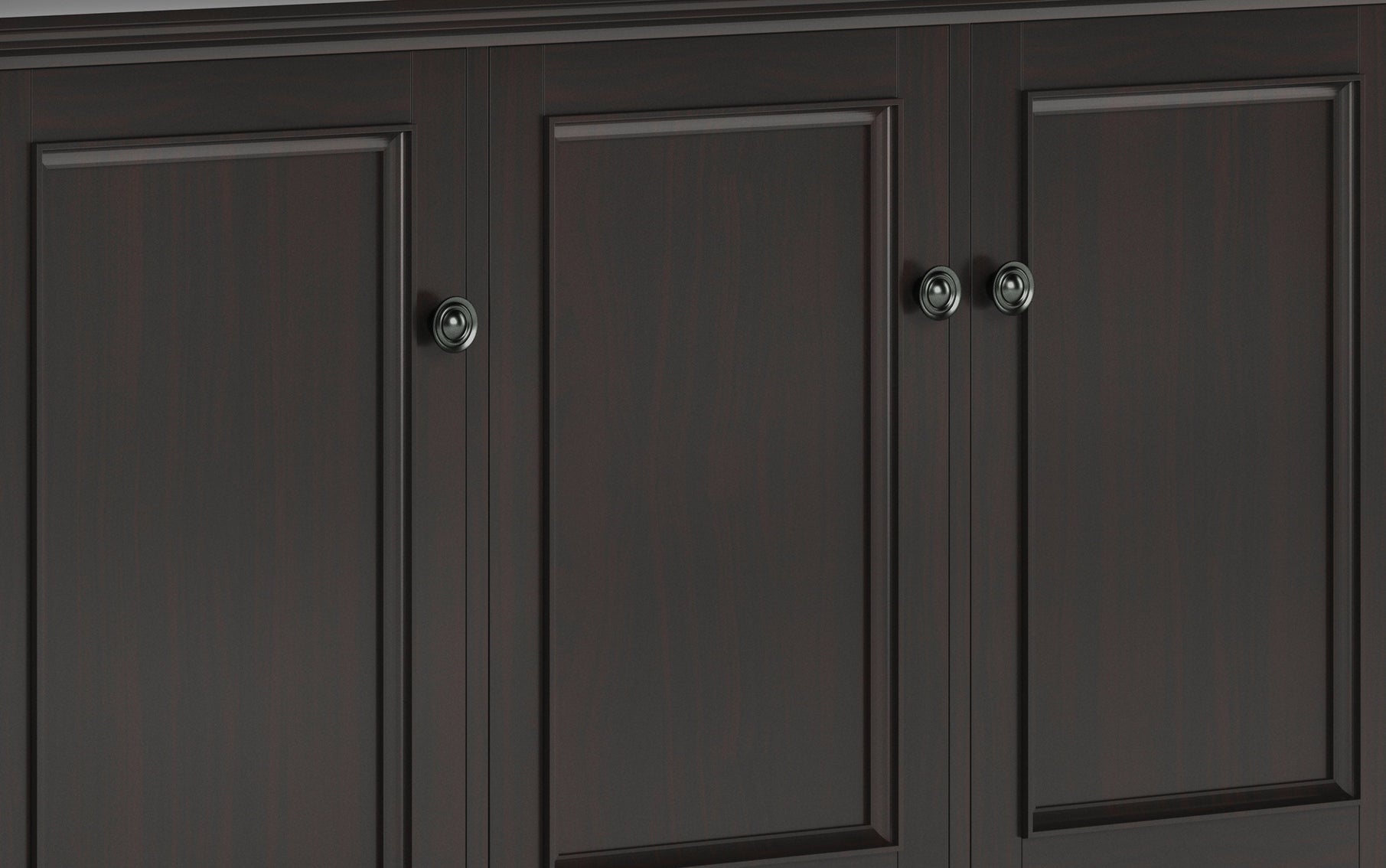 Amherst Wide 3 Door Storage Cabinet – Simpli Home