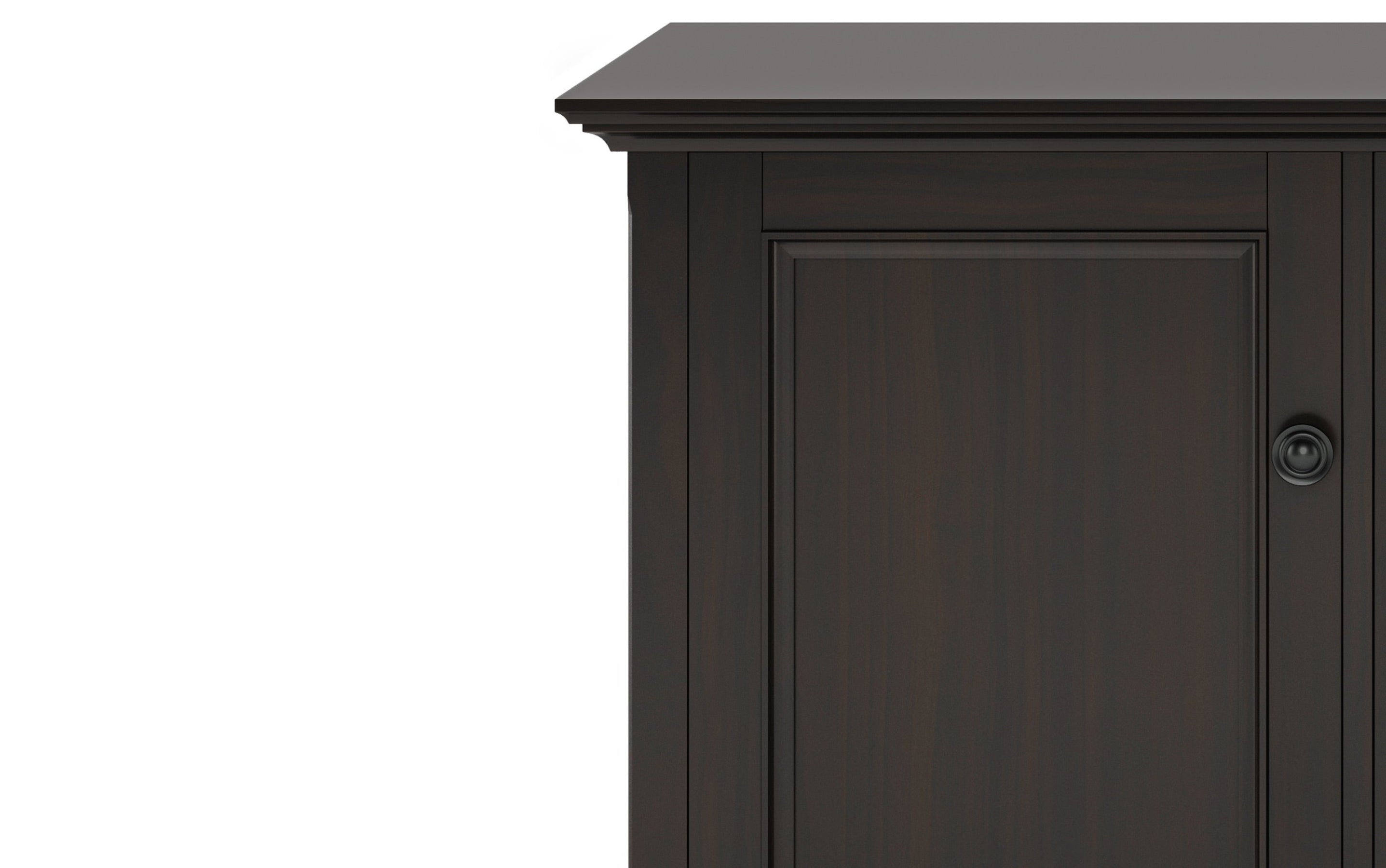 Amherst Wide 3 Door Storage Cabinet – Simpli Home
