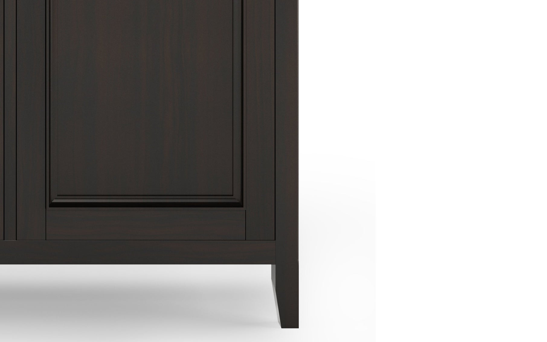 Amherst Wide 3 Door Storage Cabinet – Simpli Home