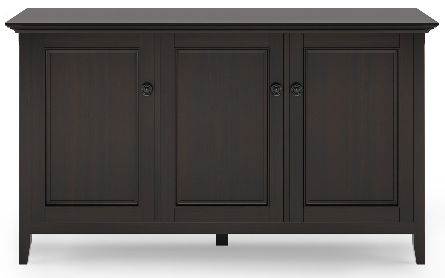 Amherst Wide 3 Door Storage Cabinet – Simpli Home