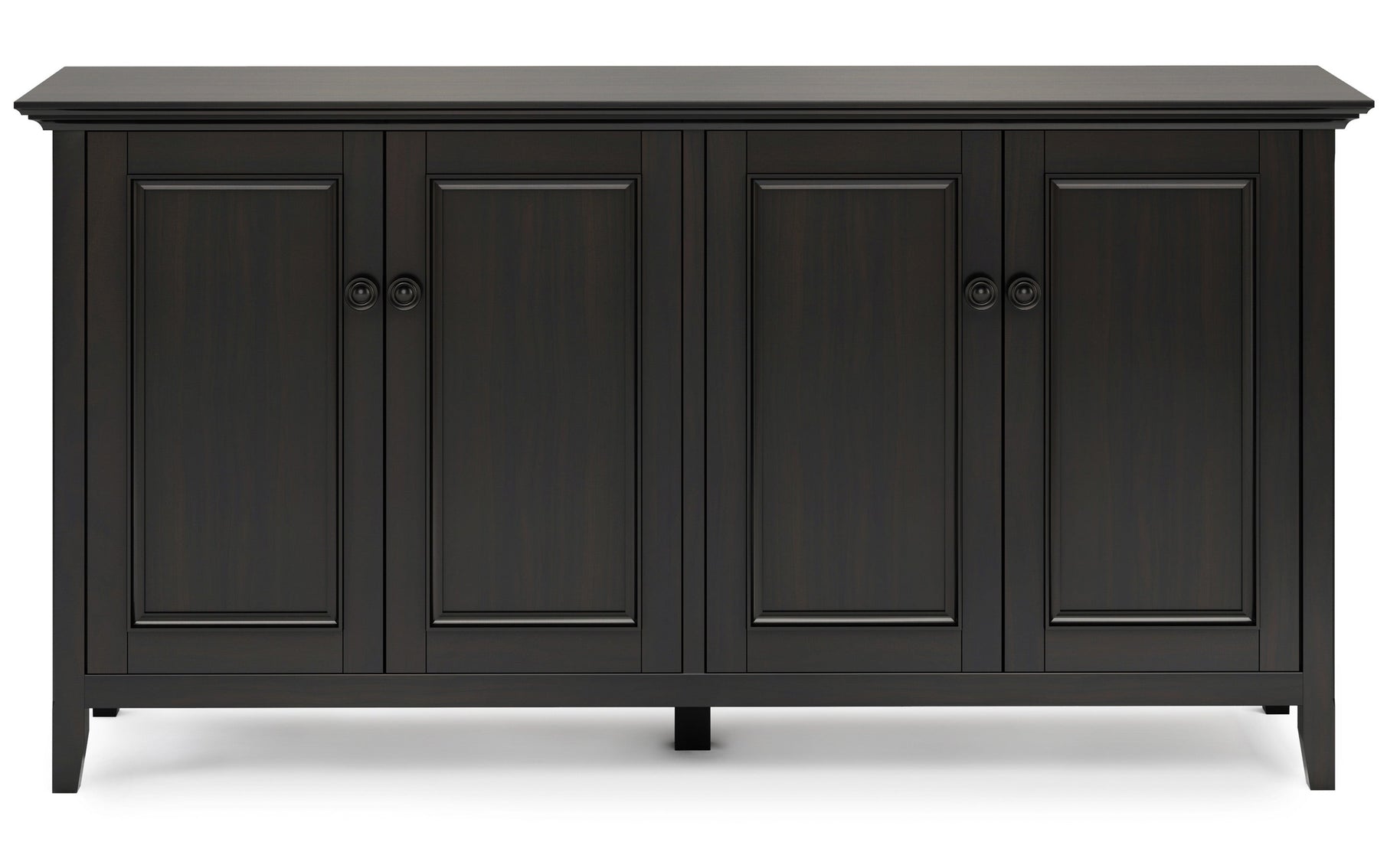 Amherst Wide 4 Door Storage Cabinet – Simpli Home