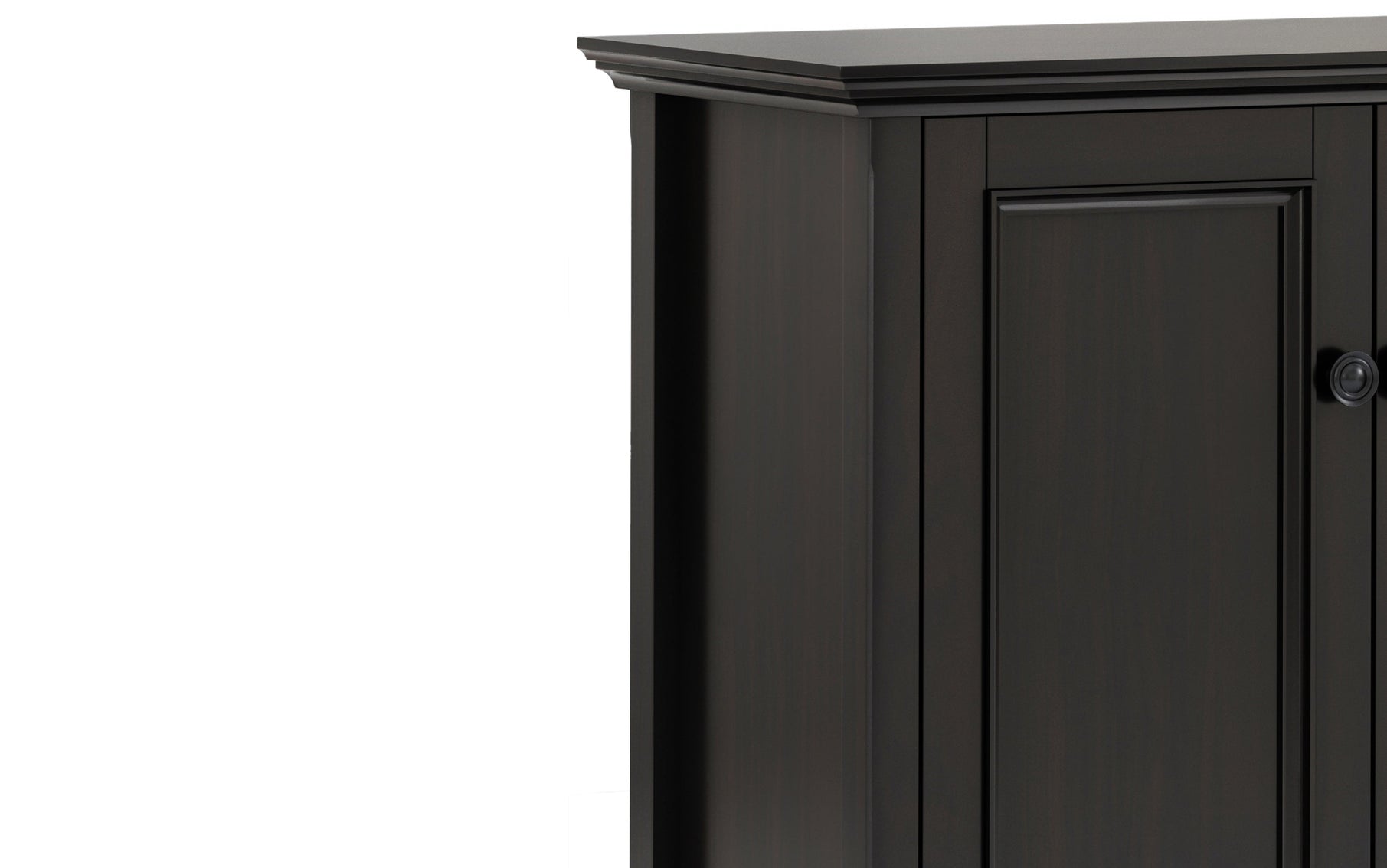 Amherst Wide 4 Door Storage Cabinet – Simpli Home