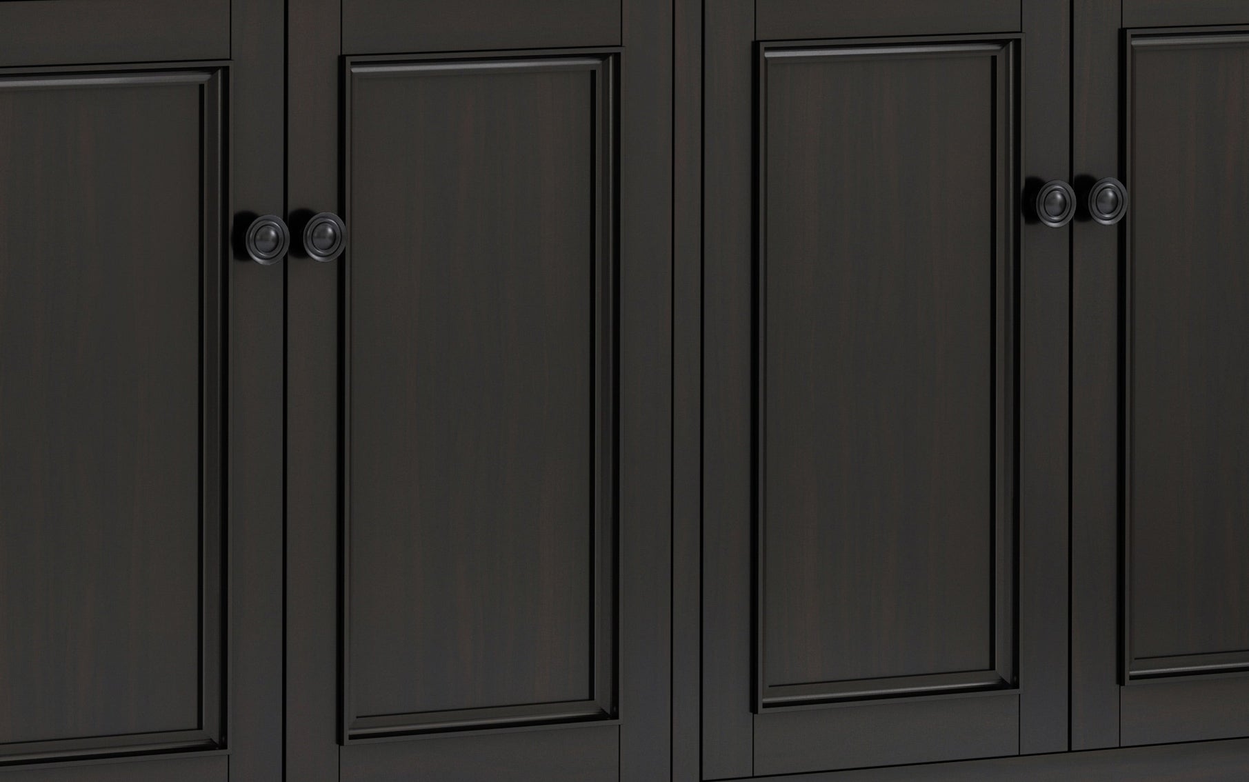 Amherst Wide 4 Door Storage Cabinet – Simpli Home
