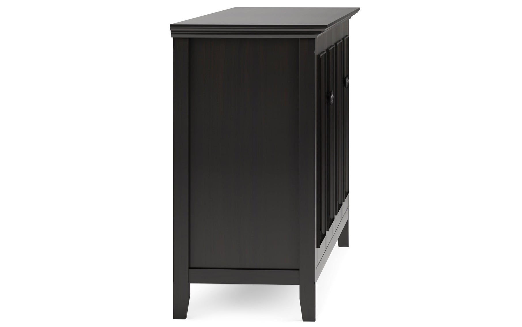Amherst Wide 4 Door Storage Cabinet – Simpli Home