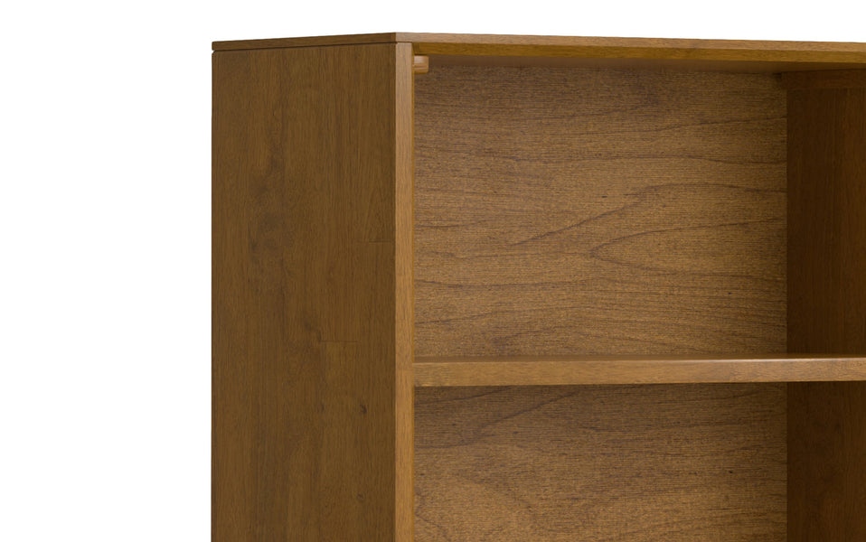 Banting Mid Century Bookcase | Solid Wood Bookcases | Simpli Home