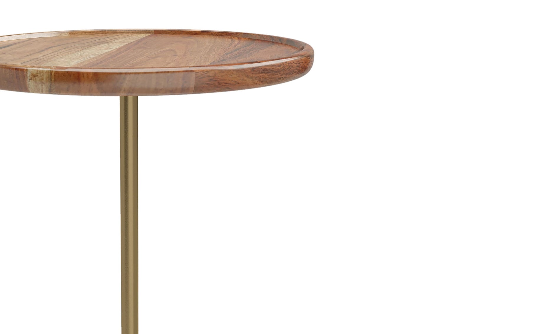 Becker Side Table in Acacia – Simpli Home