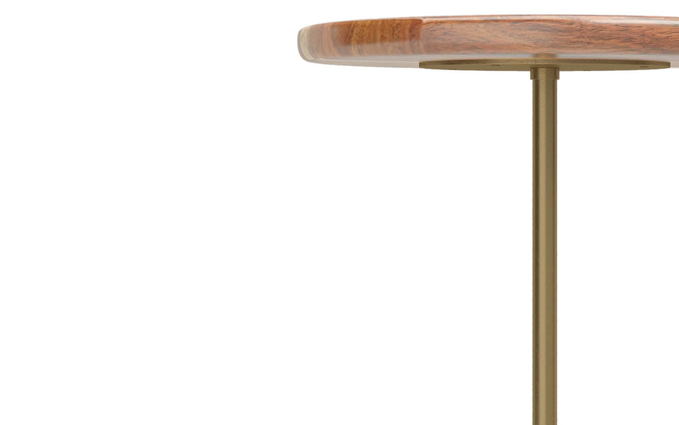 Becker Side Table in Acacia – Simpli Home
