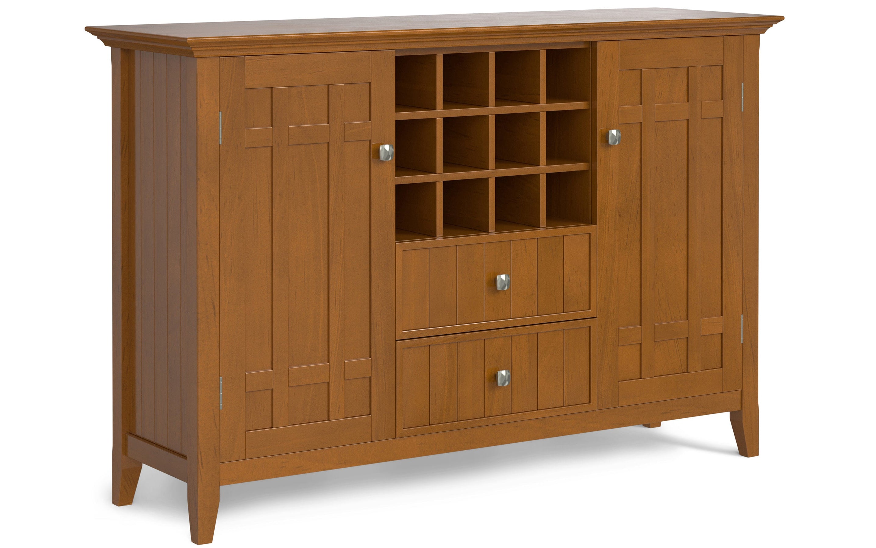 Bedford Sideboard Buffet and Wine Rack – Simpli Home