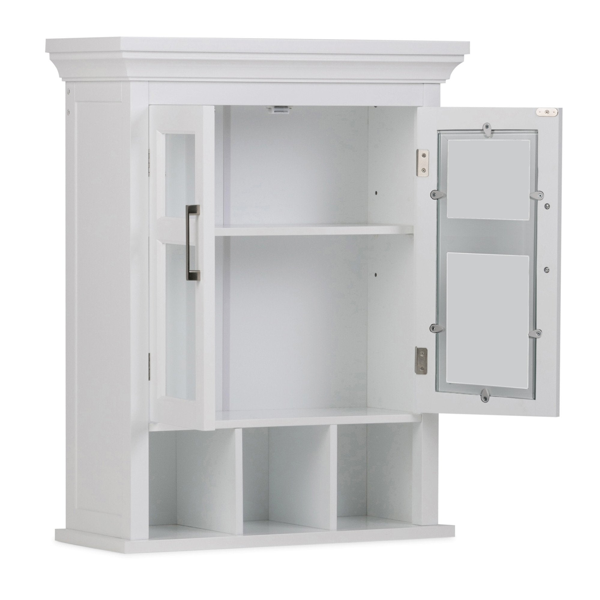 Avington Bath Cabinet with Cubbies – Simpli Home