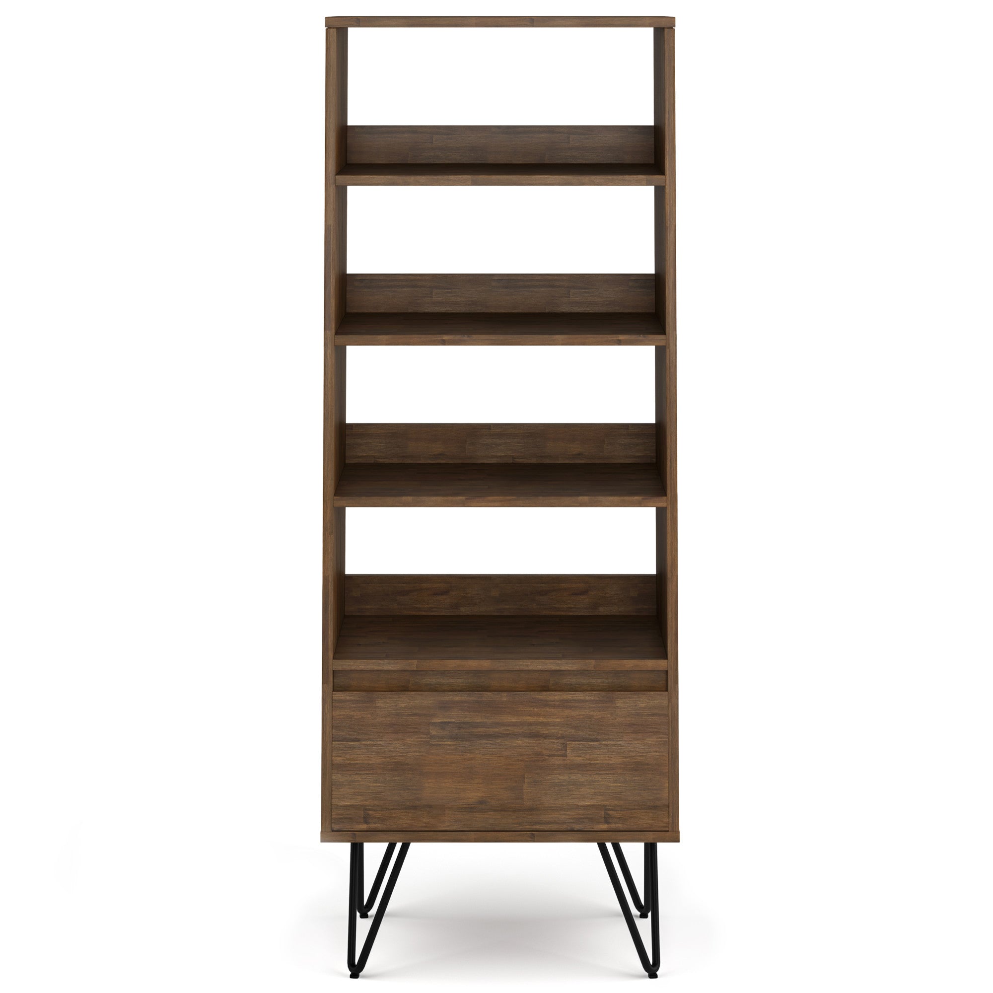 Chase Tall Bookcase | Solid Wood Bookcases | Simpli Home