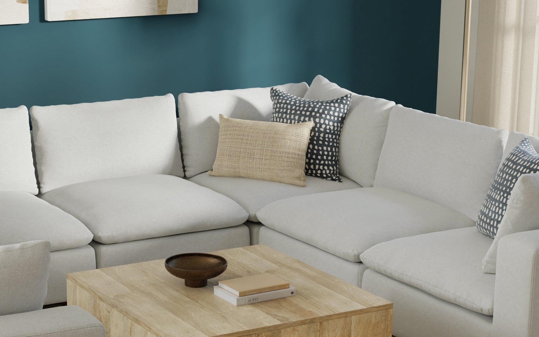 Jasmine Corner Sectional – Simpli Home