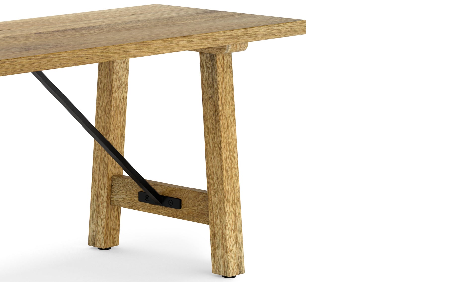 Harvey Bench in Mango – Simpli Home
