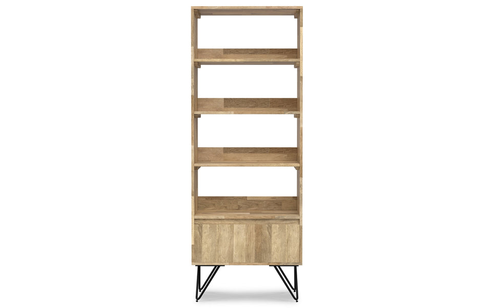 Hunter Tall Bookcase in Mango – Simpli Home