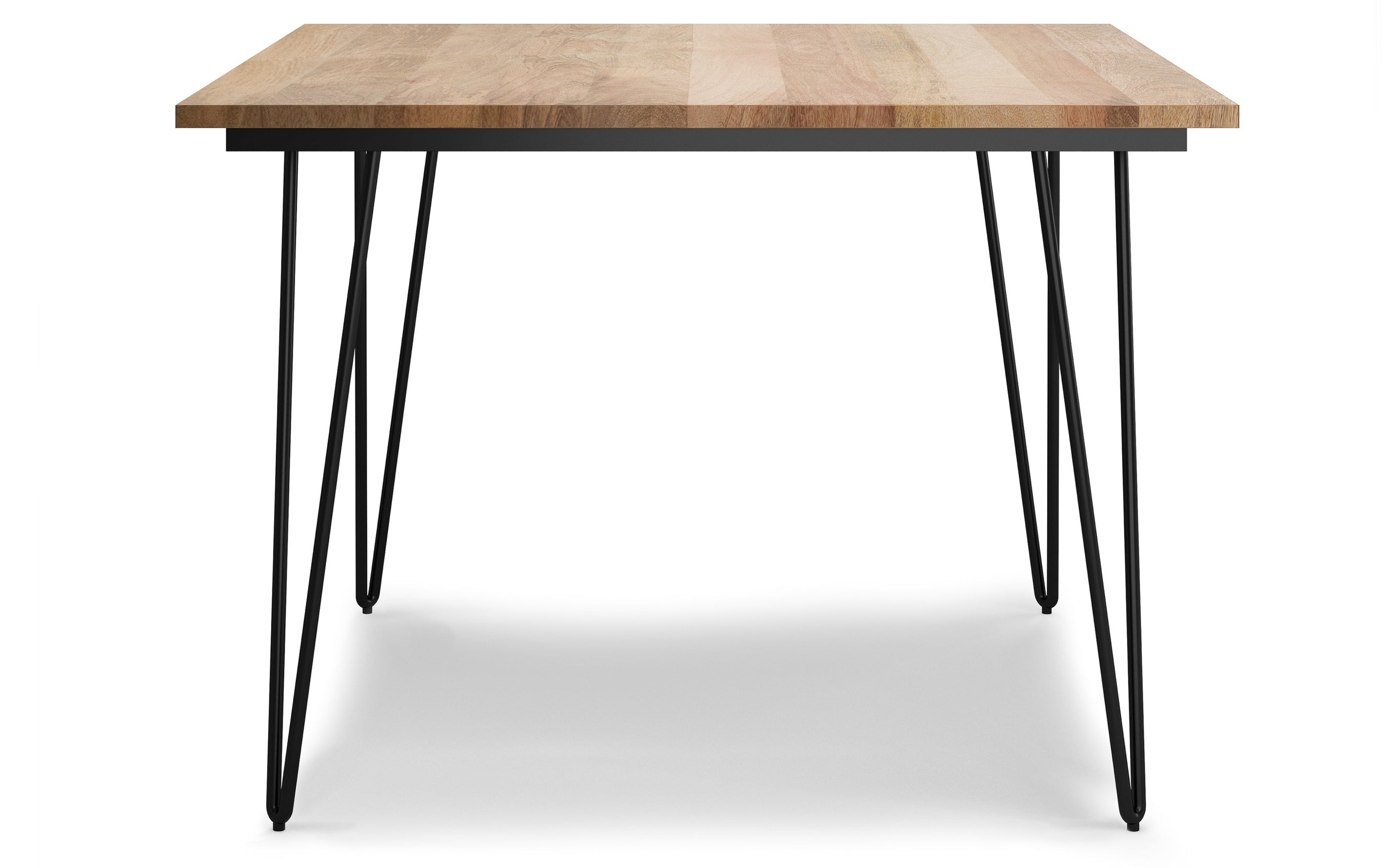 Hunter 42 inch Square Dining Table in Mango – Simpli Home