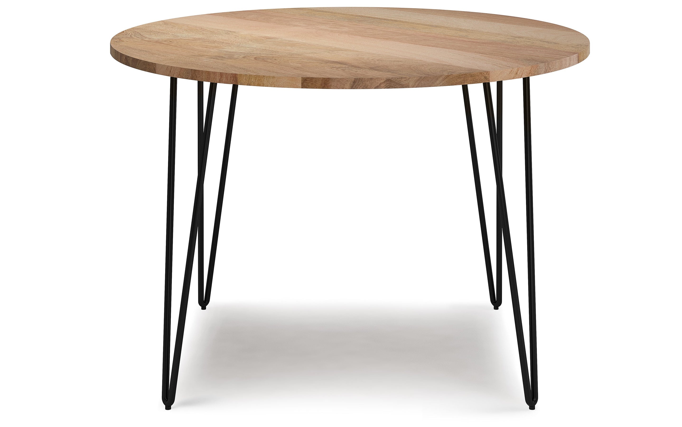 Hunter 45 Inch Round Dining Table in Mango – Simpli Home