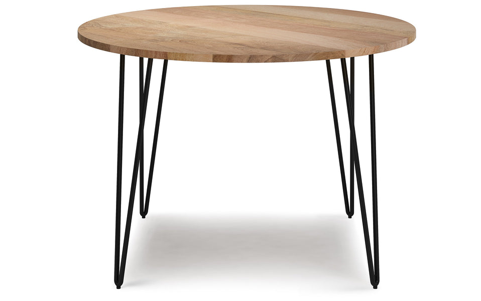 Hunter 45 Inch Round Dining Table in Mango – Simpli Home