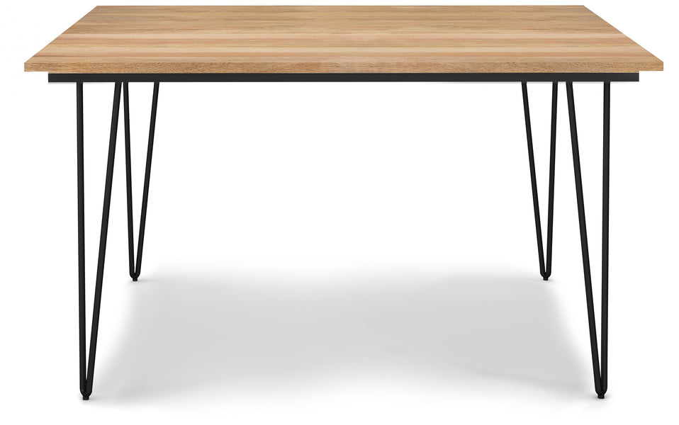 Hunter 54 inch Square Dining Table in Mango – Simpli Home