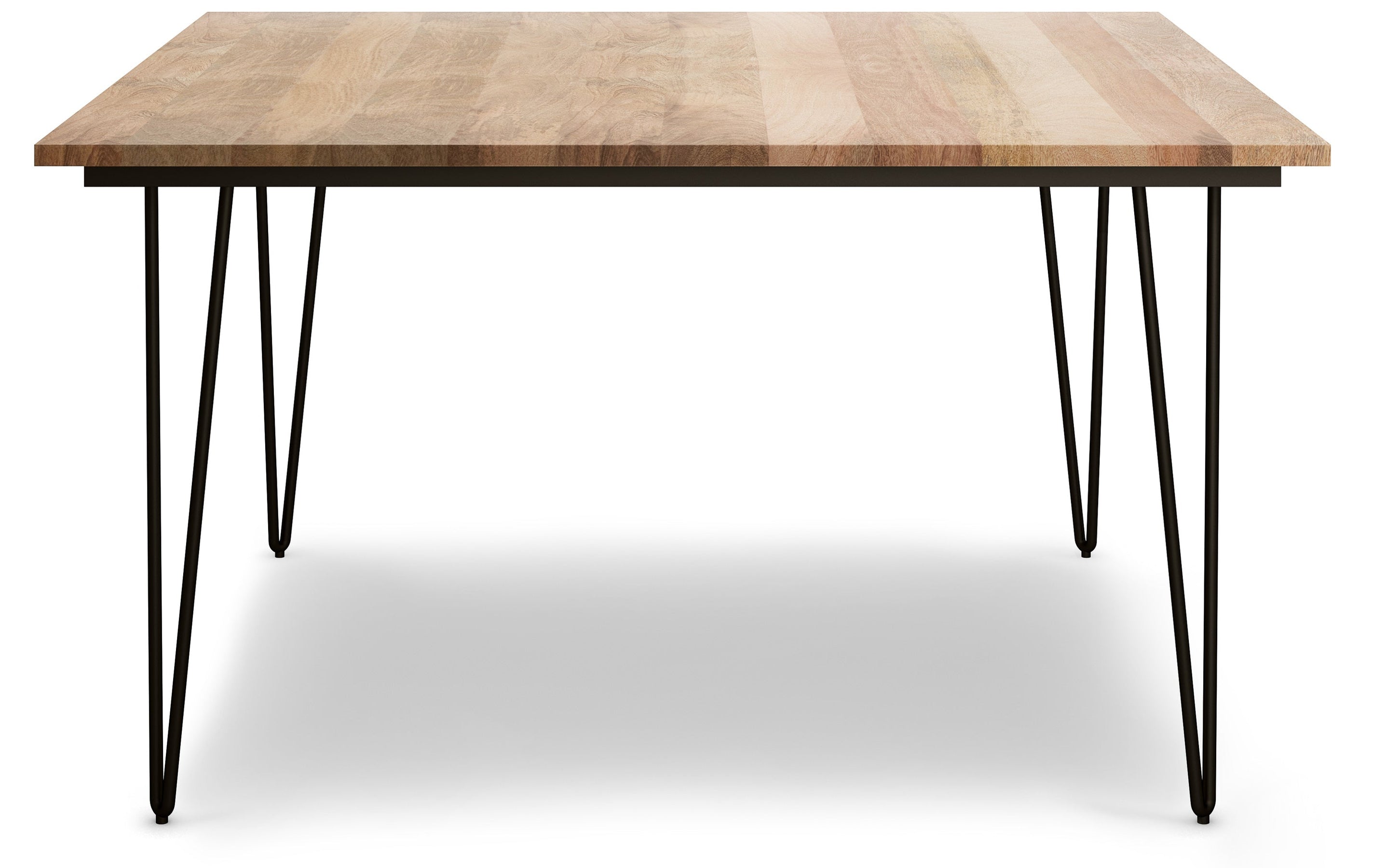 Hunter 54 inch Square Dining Table in Mango – Simpli Home