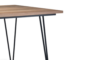 Solid Mango Dining Table | Hunter Dining Table – Simpli Home