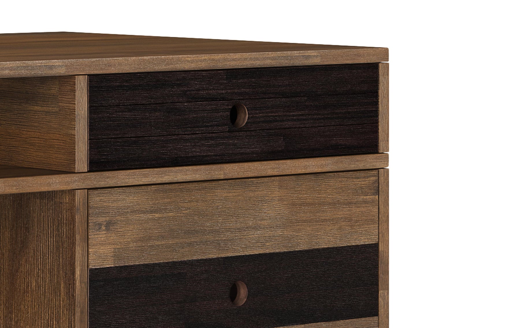 Clarkson Desk with side drawers – Simpli Home