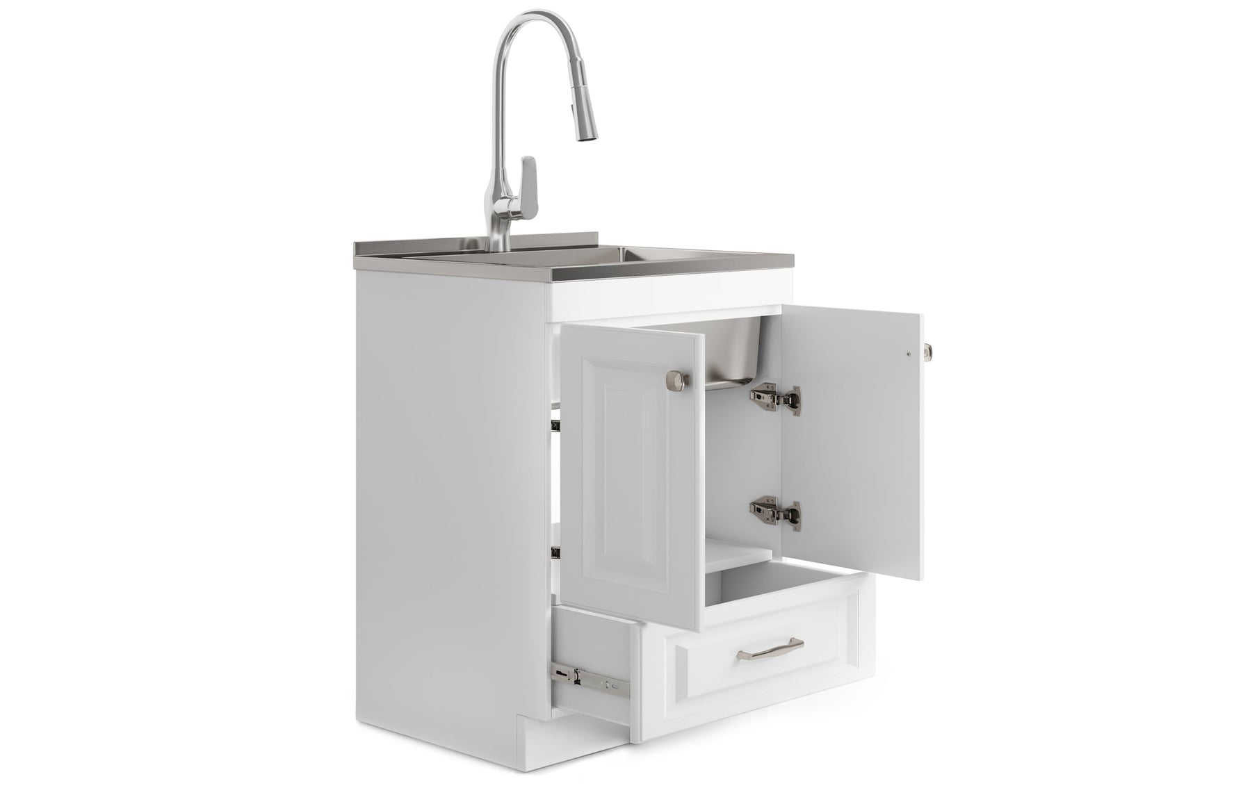 Lawrence 28 inch Laundry Cabinet – Simpli Home