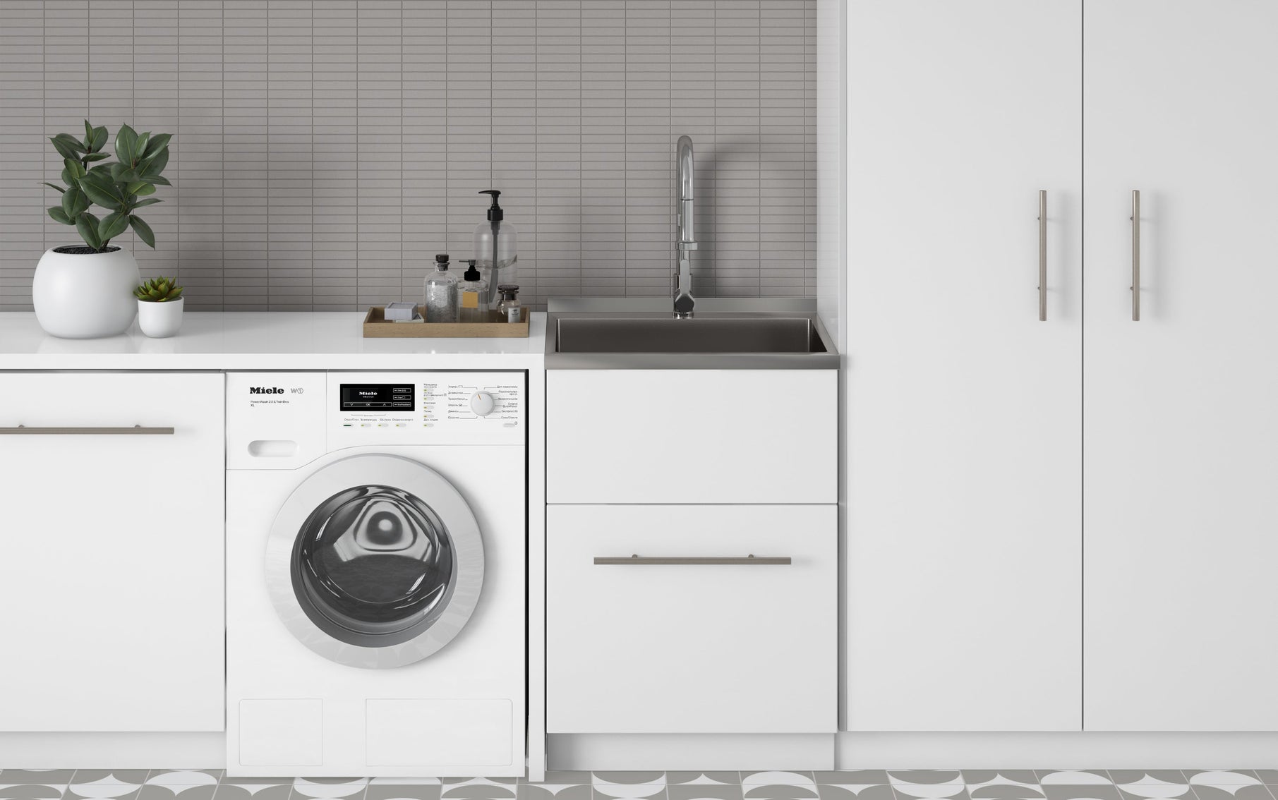 Metro 24 inch Laundry Cabinet – Simpli Home