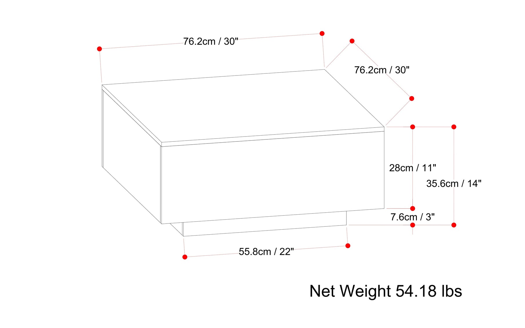 Lockhart Square Coffee Table – Simpli Home