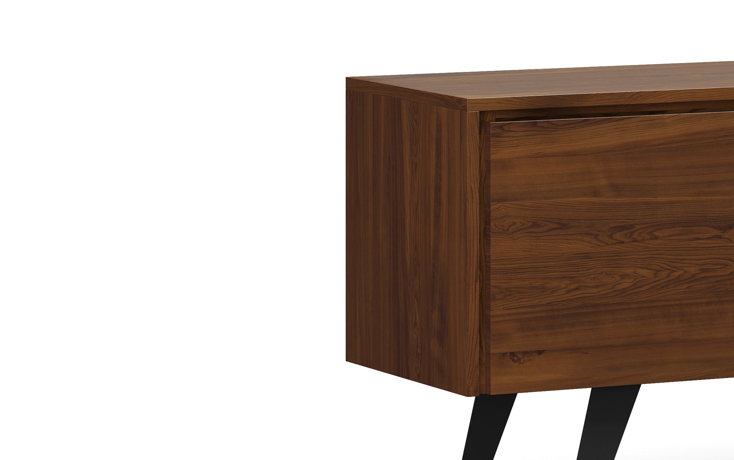 Lowry TV Media Stand in Walnut – Simpli Home