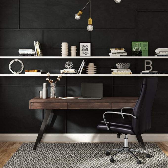 Lowry Large Desk | Wood Computer Desks | Simpli Home