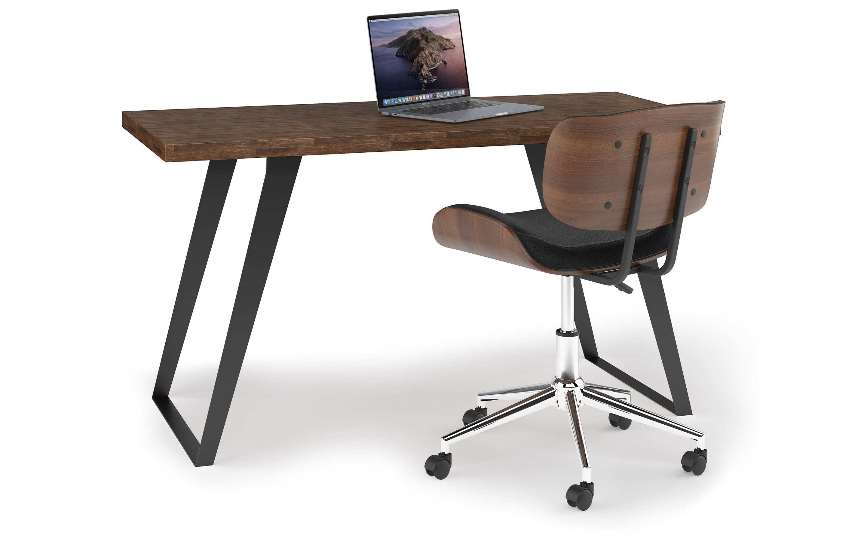 Lowry Flat Top Desk | Wood Computer Desks | Simpli Home