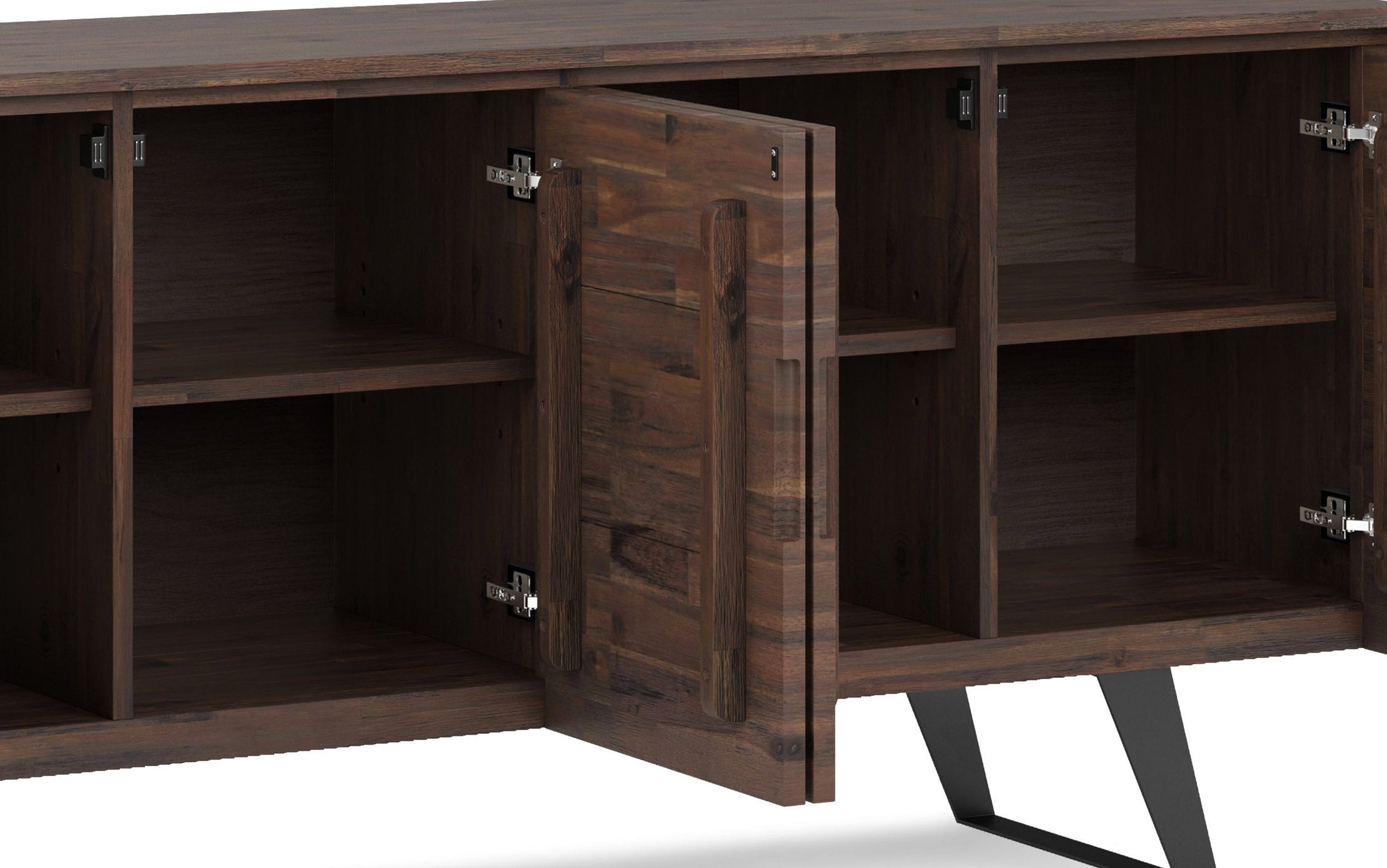 Lowry Large 4 Door Sideboard Buffet – Simpli Home