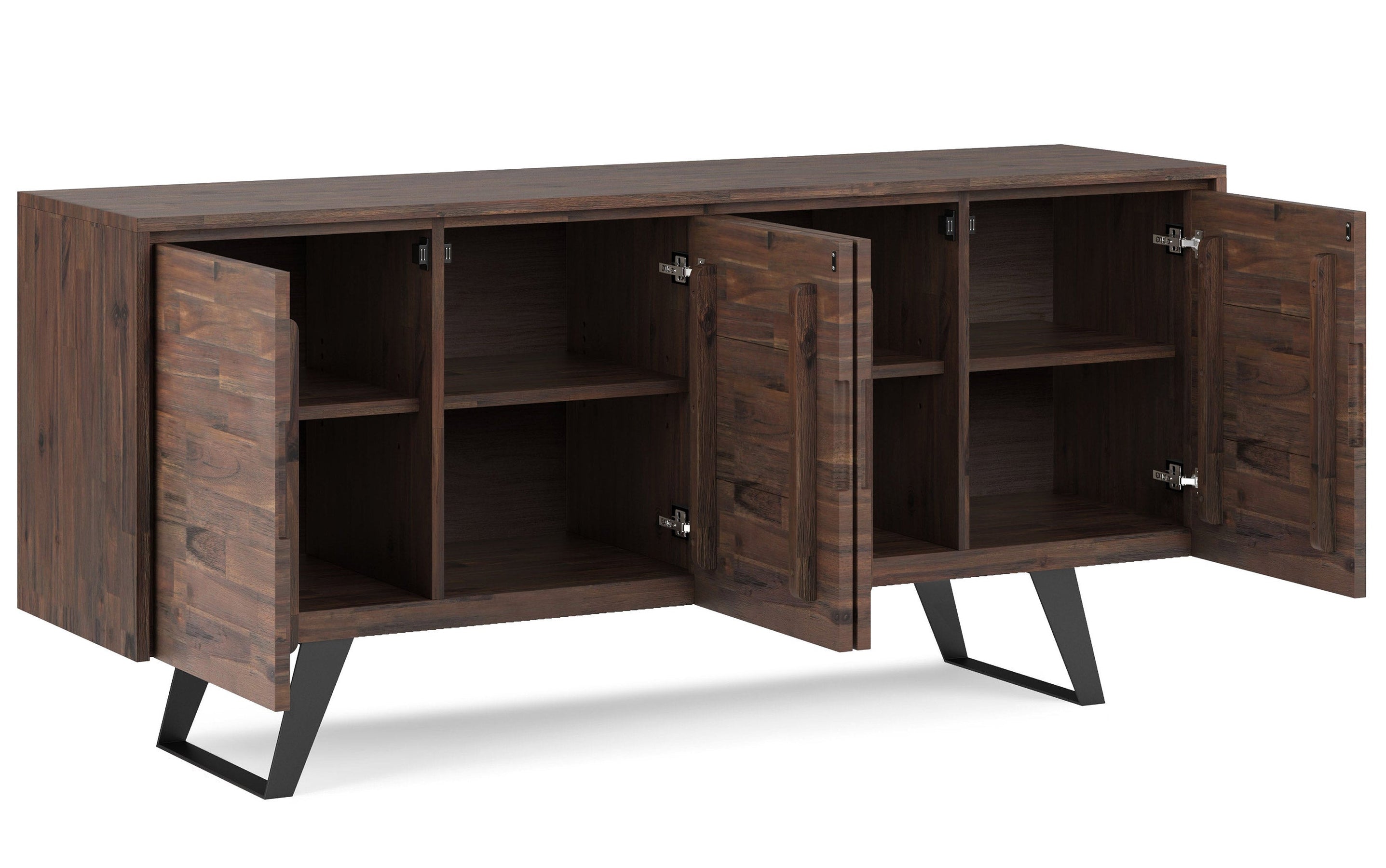 Lowry Large 4 Door Sideboard Buffet – Simpli Home