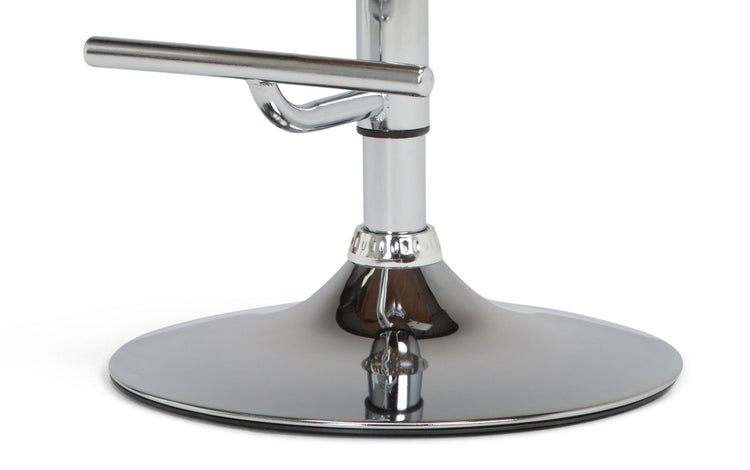 Marana Bentwood Adjustable Height Gas Lift Bar Stool | Bar Stools ...