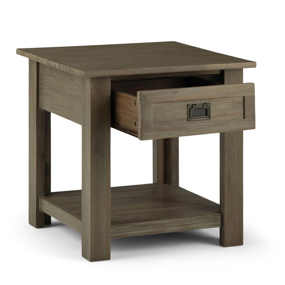 Monroe End Table in Acacia – Simpli Home