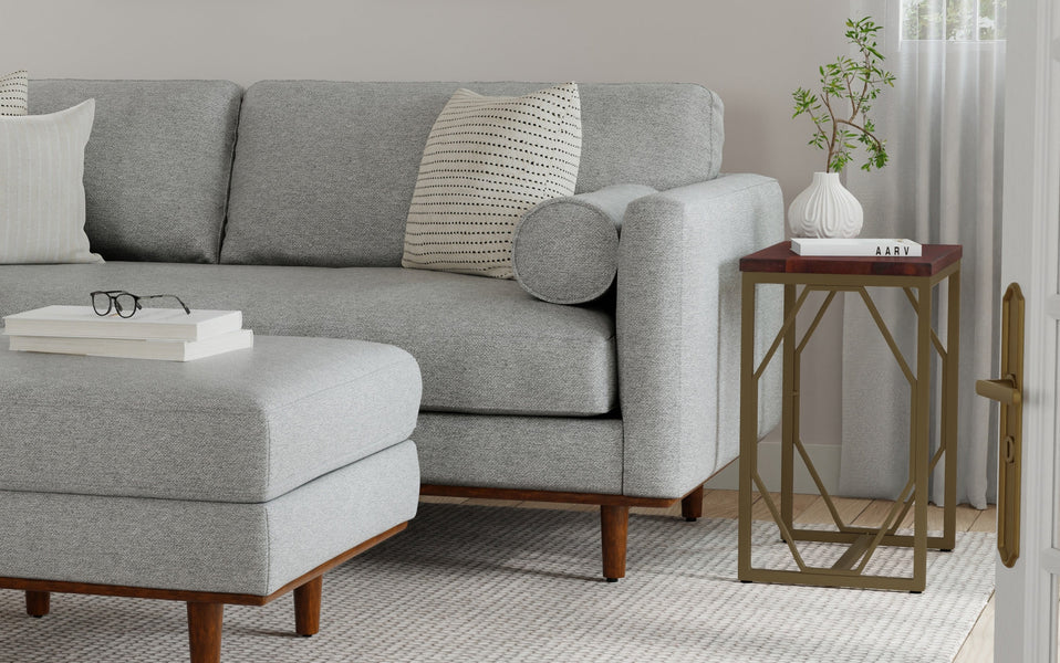 Selma Metal Table – Simpli Home