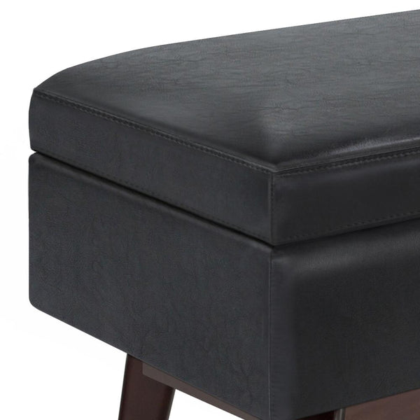 Owen Rectangular Storage Ottoman | Storage Ottomans | Simpli Home