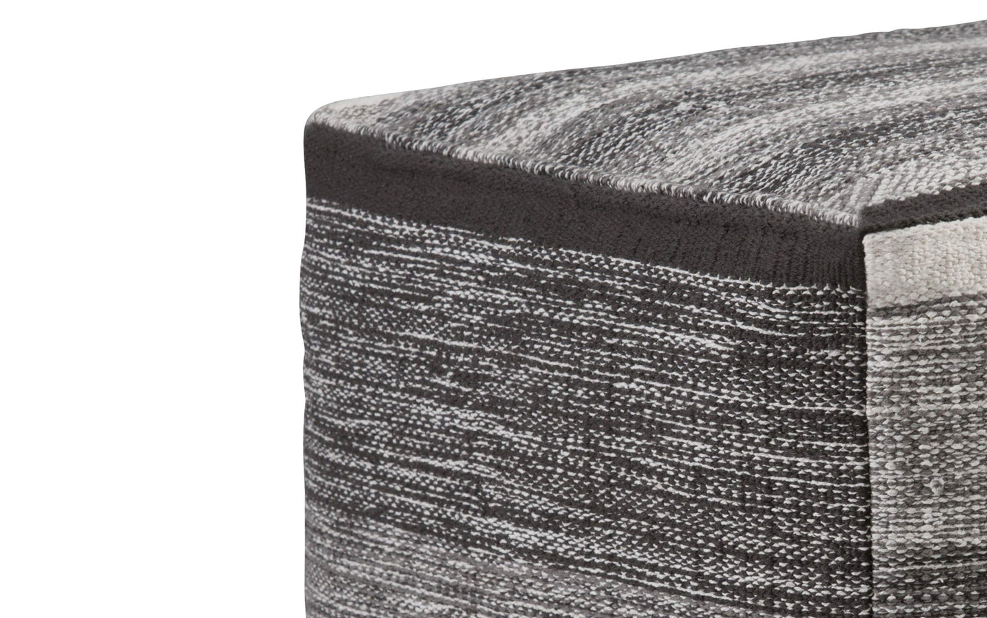 Square Cotton Pouf | Naya Cube Pouf – Simpli Home