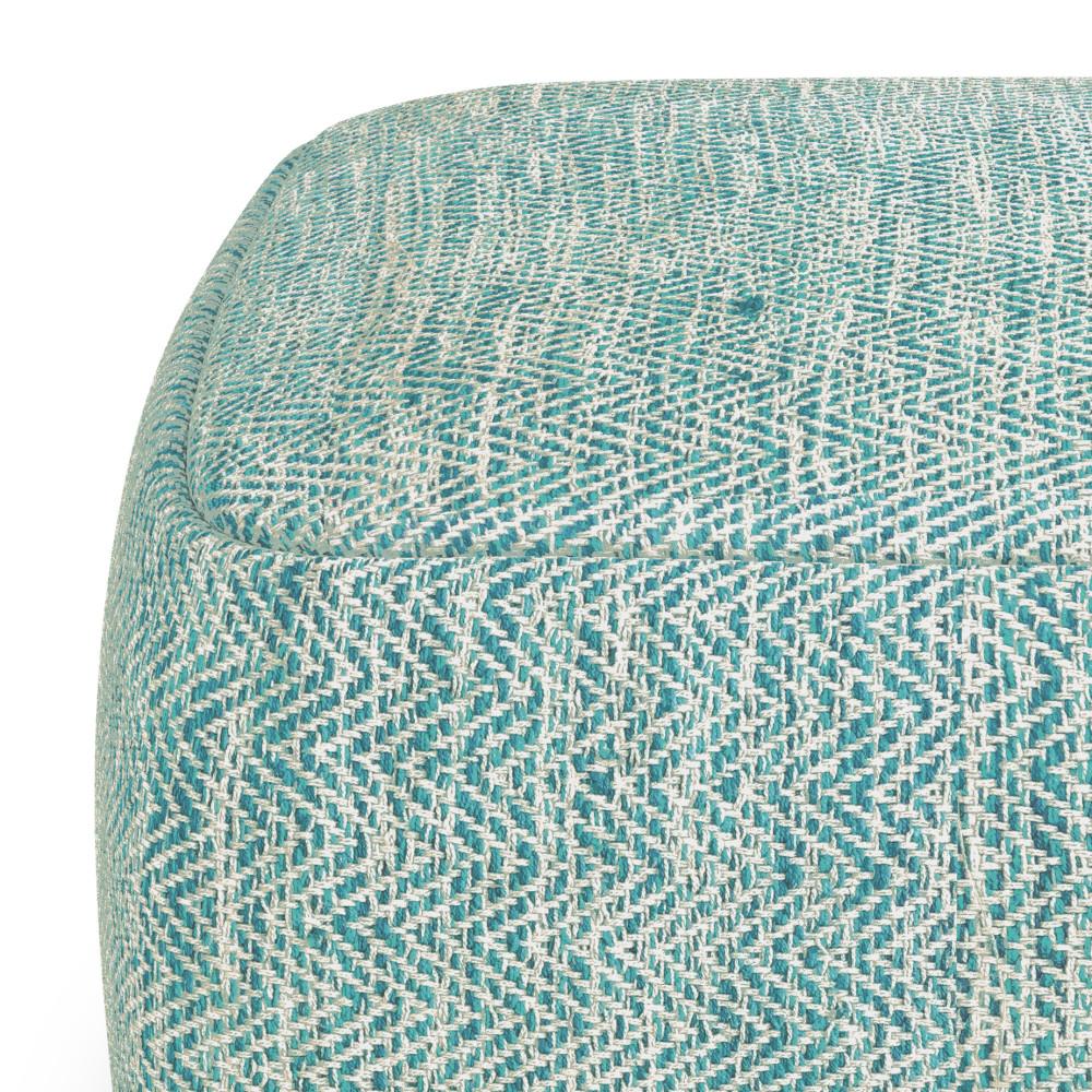 Nate Square Pouf | Pouf Ottomans | Simpli Home