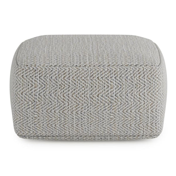 Nate Square Pouf | Pouf Ottomans | Simpli Home