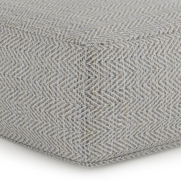 Nate Square Pouf | Pouf Ottomans | Simpli Home