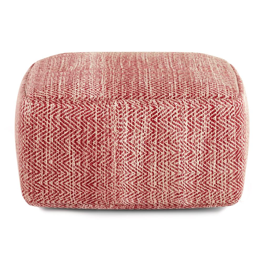 Nate Square Pouf | Pouf Ottomans | Simpli Home