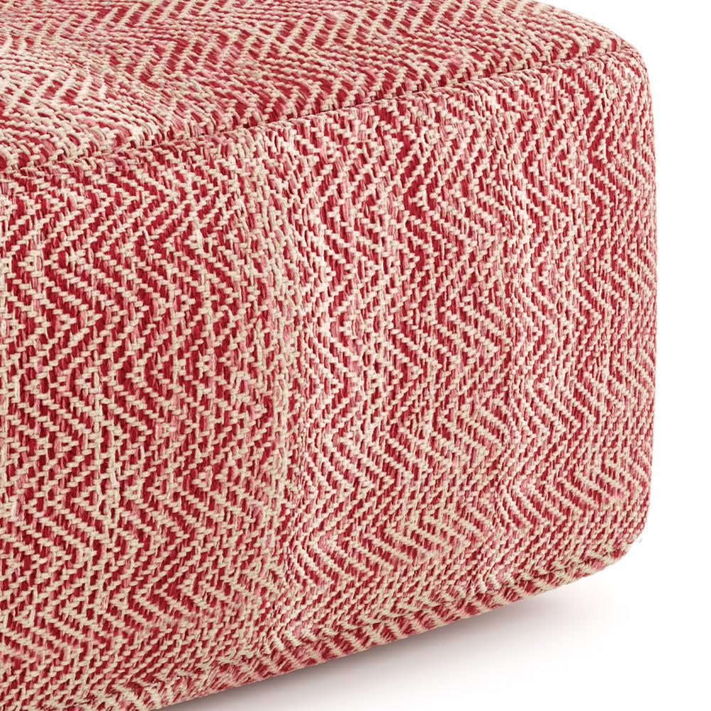 Nate Square Pouf | Pouf Ottomans | Simpli Home
