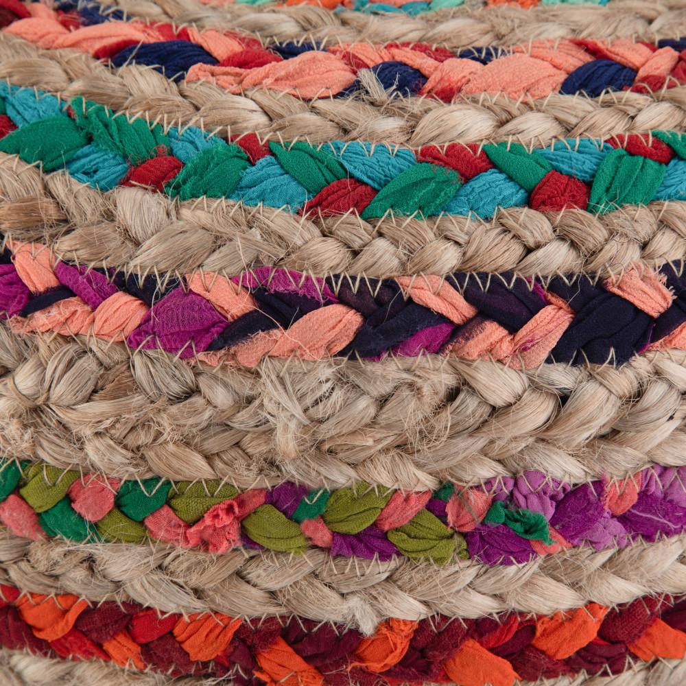 Margo Round Pouf | Pouf Ottomans | Simpli Home