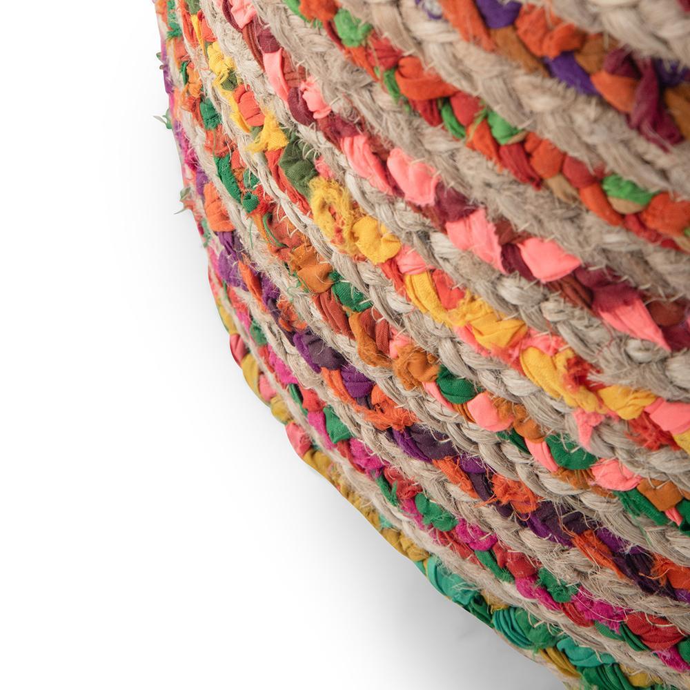 Margo Round Pouf | Pouf Ottomans | Simpli Home