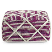 Cowan Square Pouf | Pouf Ottomans | Simpli Home