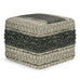 Wool Cotton Square Pouf | Grady Square Pouf – Simpli Home
